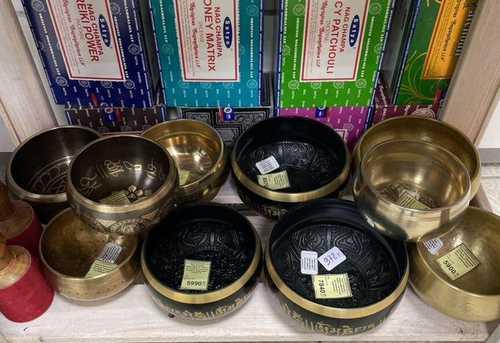 Поющие тибетские чаши из Индии