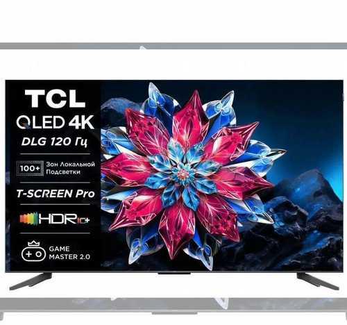 Телевизор TCL 55C655 Pro, черный