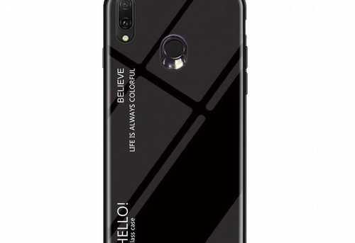 Чехол для Samsung A31 черный градиентный (новый)