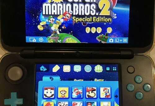 New nintendo 2ds xl прошитая 128gb