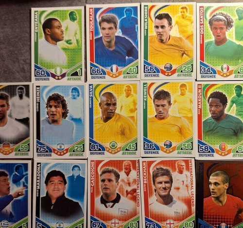 Карточки Topps match attax