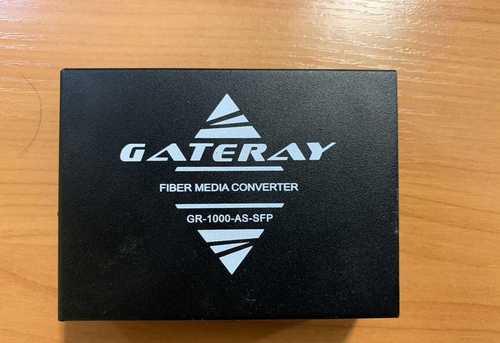 Медиаконвертер Gateray GR-1000-AS-SFP