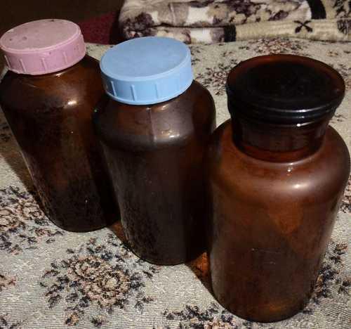 Банки тёмного стекла
