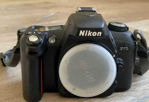 Пленочный фотоаппарат Nikon F75