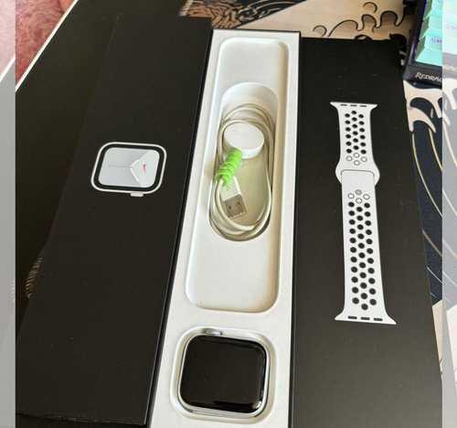 Часы apple watch 5 44 mm nike