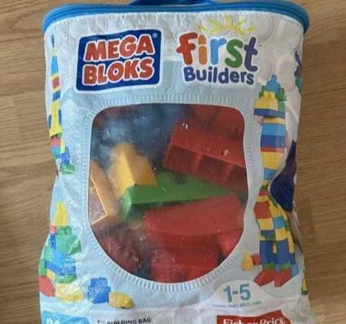 Конструктор mega bloks 80 для малышей мегаблокс