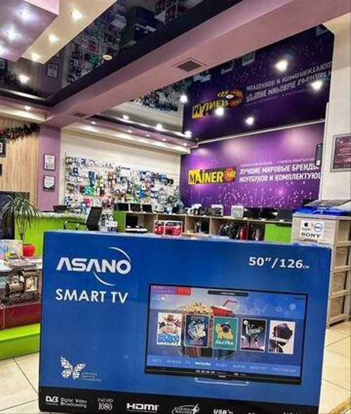 Телевизор 50 дюймов Asano 50LF7030S Smart Full HD