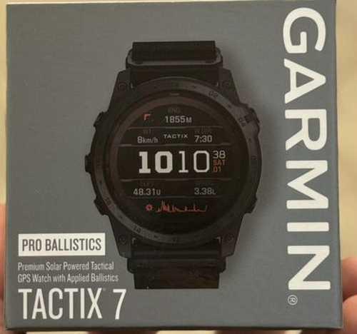 Garmin tactix 7 pro ballistics