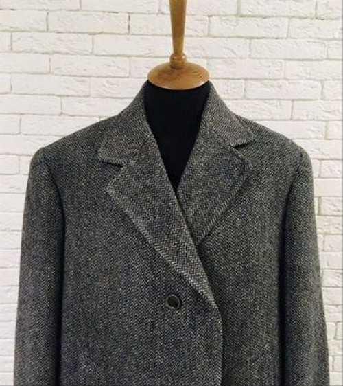 Пальто Harris Tweed, шерсть, оригинал