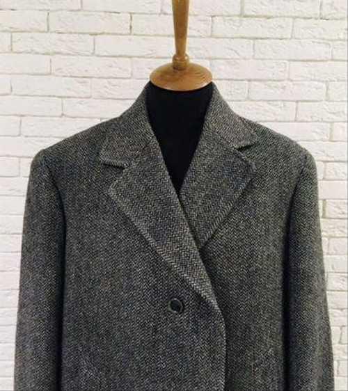 Пальто Harris Tweed, шерсть, оригинал