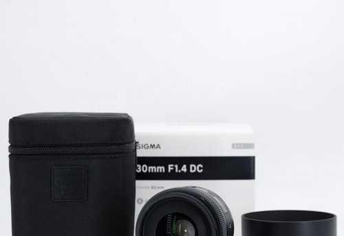 Sigma 30mm F 1.4 DC DN Contemporary Sony E как нов