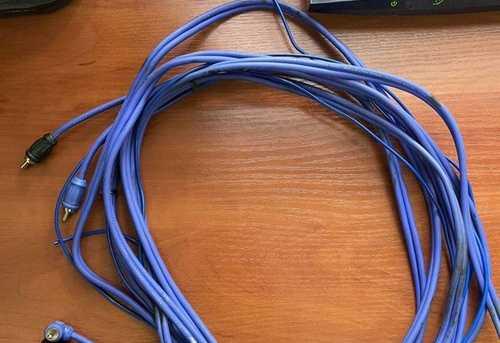 Межблочный кабель 2 rca 2rca, 5 метров
