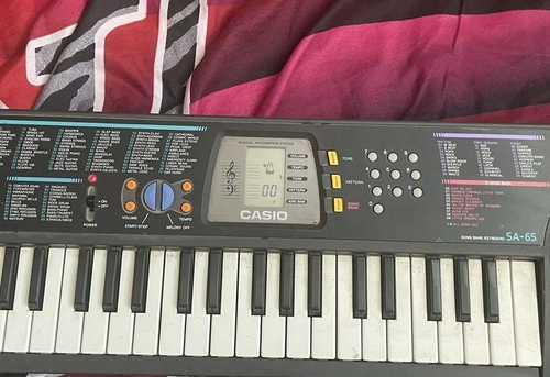 Синтезатор casio sa-65