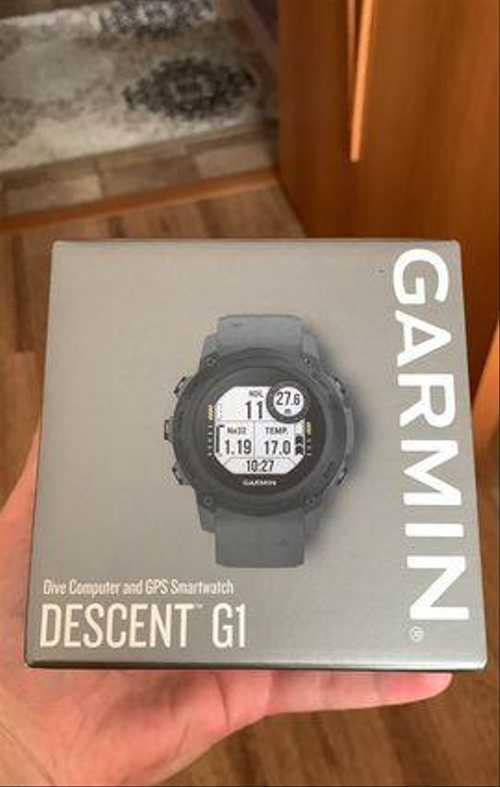 Часы garmin descent g1, браслет quickfit