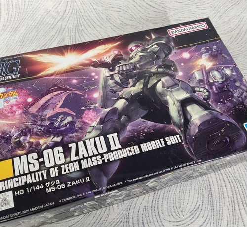 Bandai HG 1/144 Zaku II сборная модель gundam