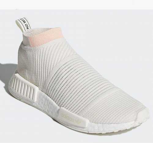 Кроссовки Adidas NMD CS1 White Clear Orange