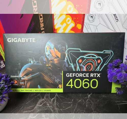 Видеокарта gigabyte GeForce RTX 4060 gaming OC