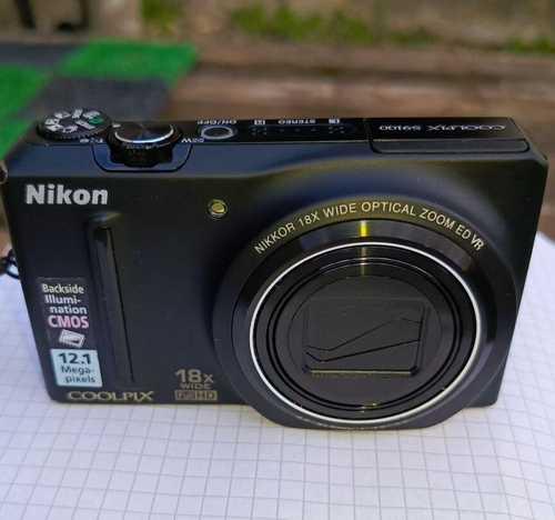 Цифровой фотоаппарат nikon coolpix s9100