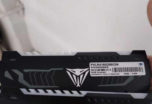 Оперативная память Patriot Viper LED DDR4 16Gb