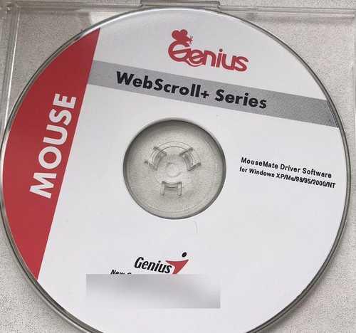 Диск софт программа genius webscroll mouse