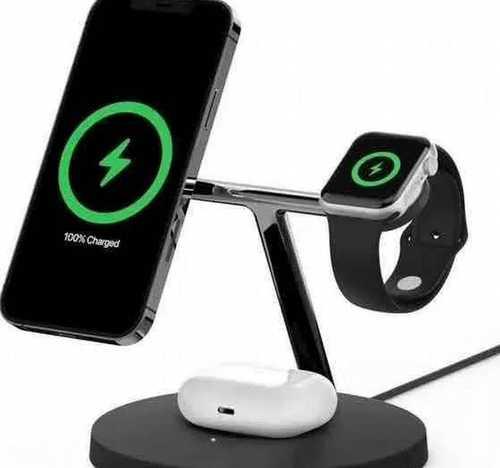 BoostCharge Pro MagSafe 3-in-1 Wireless Charger