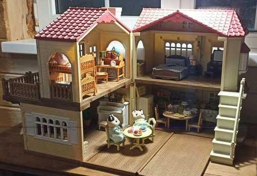 Sylvanian families домик с мебелью