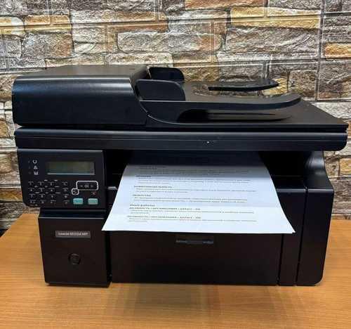 Лазерное мфу 3 в 1 HP LaserJet M1212nf MFP