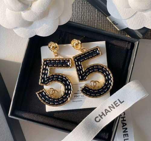 Серьги Chanel