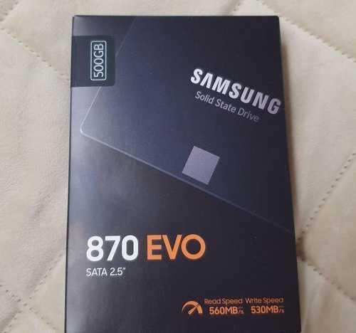 Новый Ssd samsung 500гб