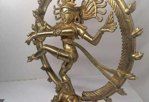 Статуэтка Шива Натараджа,бронза,Индия,60-е гг