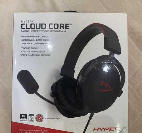 Наушники Hyperx Cloud Core