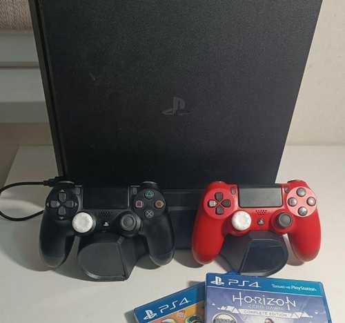 Sony playstation 4 slim 1 tb с играми