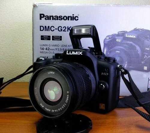 Panasonic G2(14-42мм+Бленда) +32гб+Сумка+Коробка+