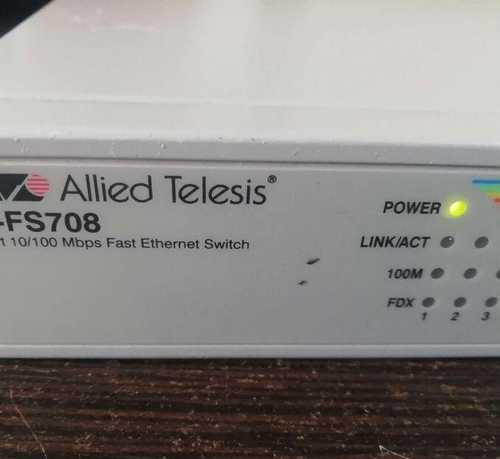 Коммутатор allied telesis at-fs 708