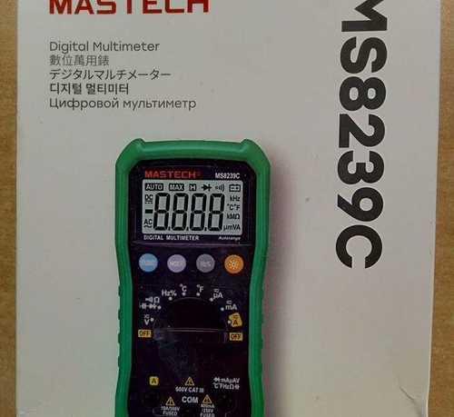 Мультиметр цифровой mastech MS 8239 C