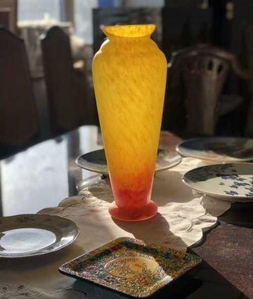Антикварная ваза Daum