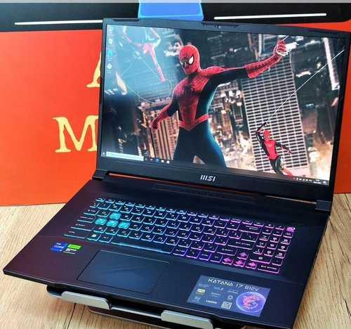 17.3" MSI i7 12650H RTX4060 16DDR5 512SSD 144hz