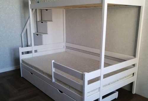 Кровать двухъярусная новая