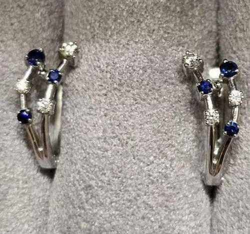 Серьги, золото 585