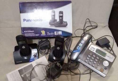 Panasonic KX-TCD435RU+KX-TCD540RUM б/у однимлотом