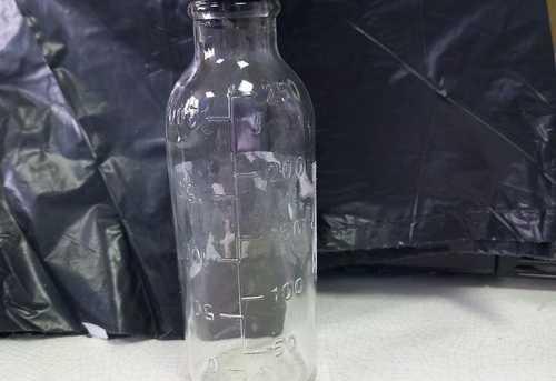 Мерная бутылка стеклянная 250 мл