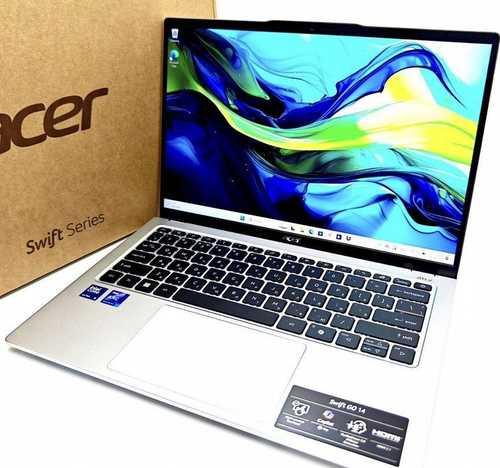 Новый мощный Acer Swift GO 14" 3К 120Hz U5/16/1Tb