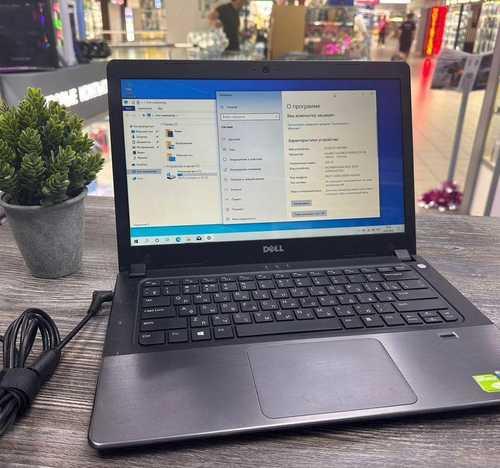 Ноутбук dell 14 Intel i3 4010U 4GB SSD 240GB