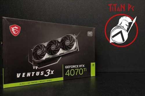 NEW Msi RTX 4070Ti Ventus X3 12gb / Обмен