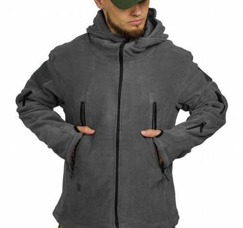 Флисовая куртка SharkSkin SoftShell (серая)