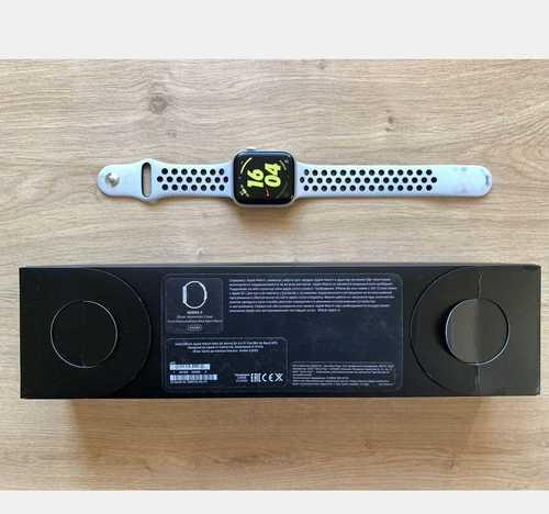 Часы apple watch 5 44 mm nike