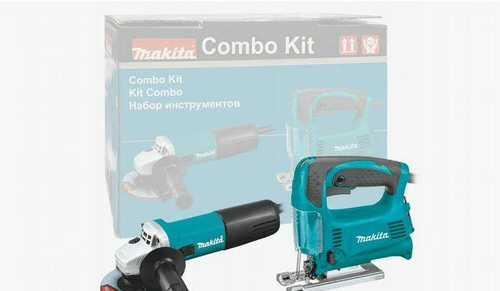 Новый набор Makita DK0116 (лобзик 4329+ушм 9558HN)