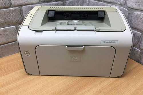 Лазерный черно-белый принтер HP Laserjet P1005
