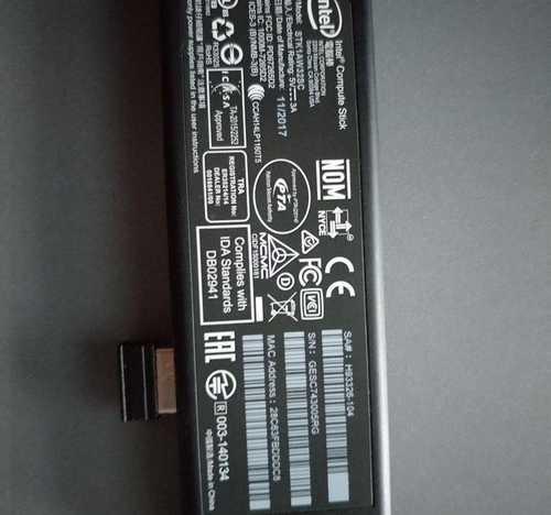 Миникомпьютер intel Compute Stick STK1AW32SC