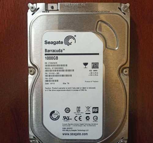 Жесткий диск hdd 1 тб